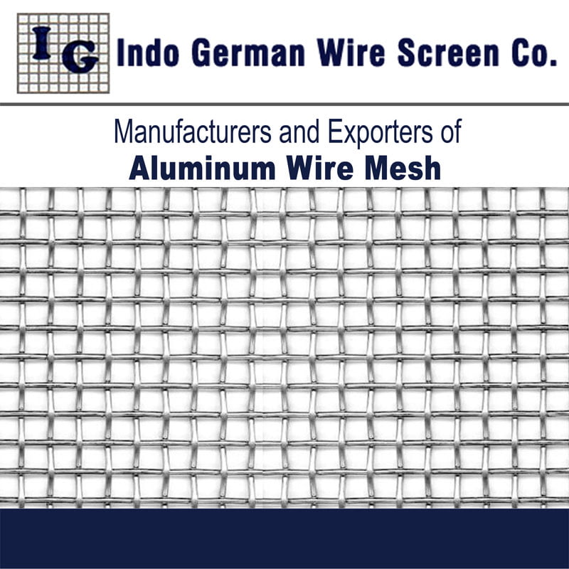 Aluminium 1100 Wire Mesh manufacturer, supplier, exporter in Mumbai, India