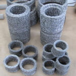 Cylinder Shape Compressed Knitted Wire Mesh manufacturer, supplier ...